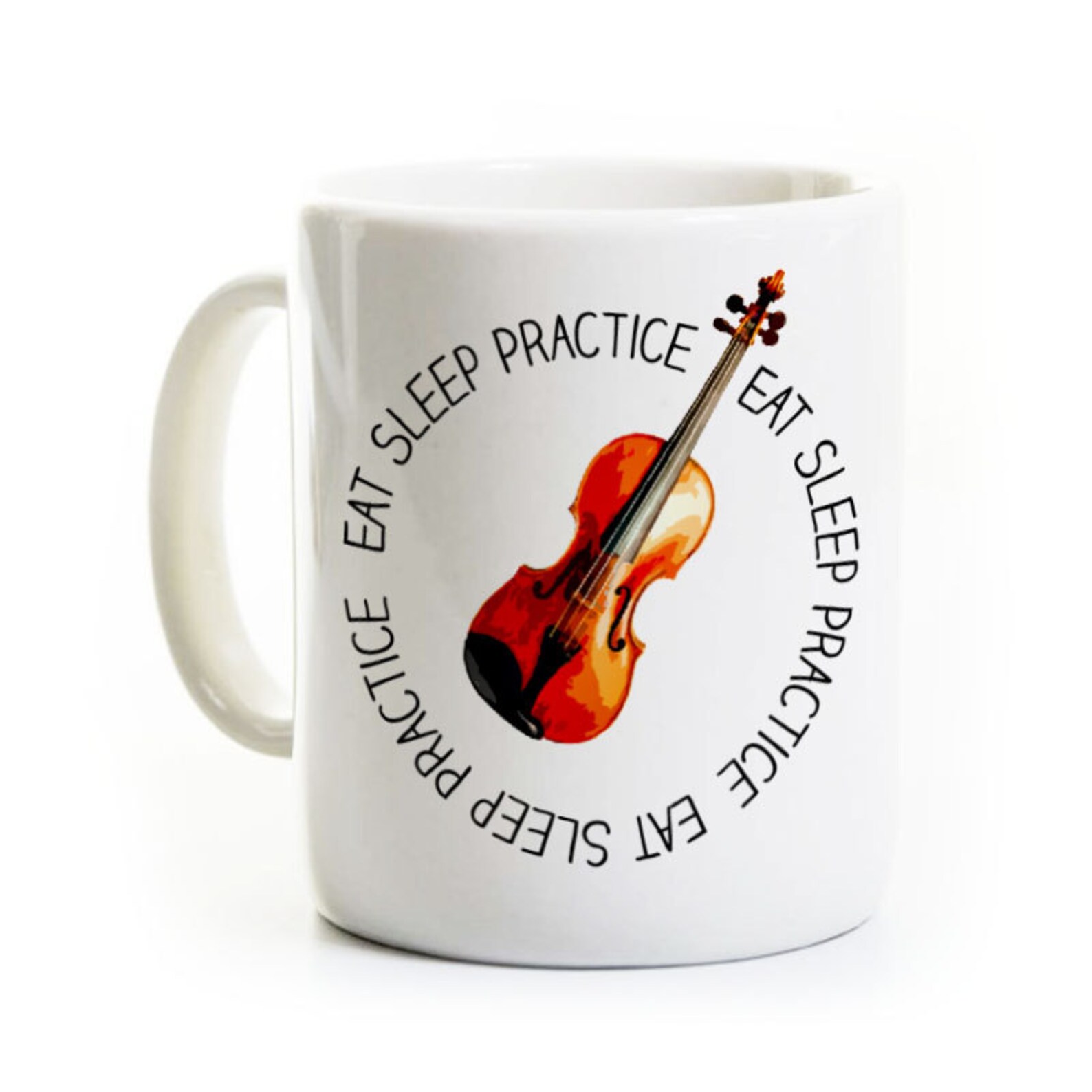 Violin Coffee Mug Gift for Violinist Orchestra Jazz | Etsy