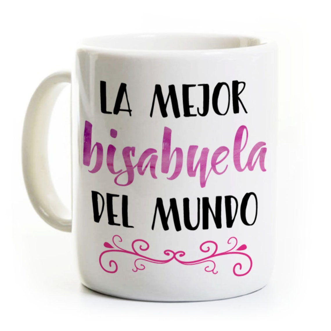 Bisabuela Coffee Mug Spanish Language - La Mejor Bisabuela Del Mundo ...