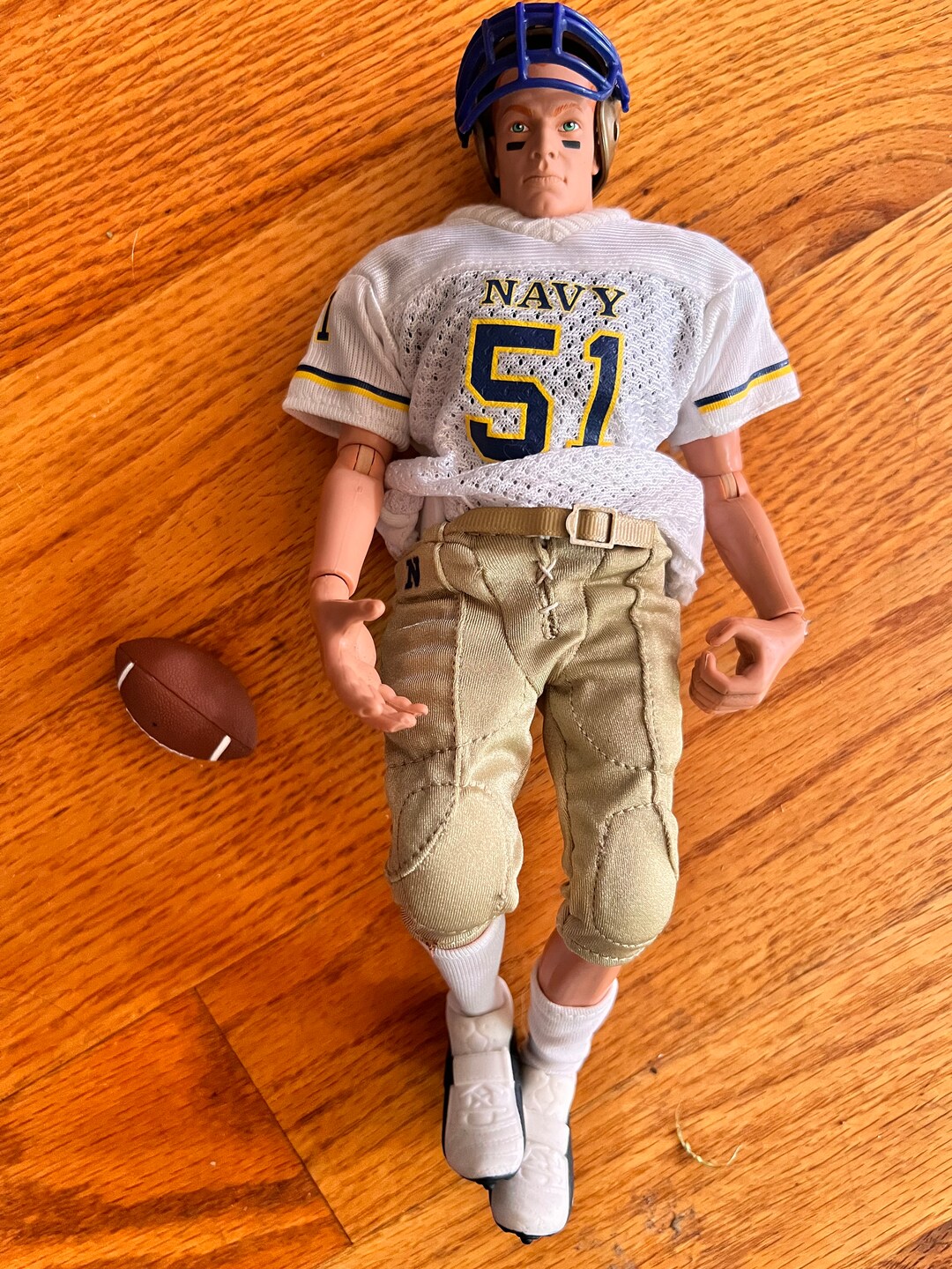 1996 Vintage 12 Inch GI Joe Navy Football Action Figure Doll - Etsy