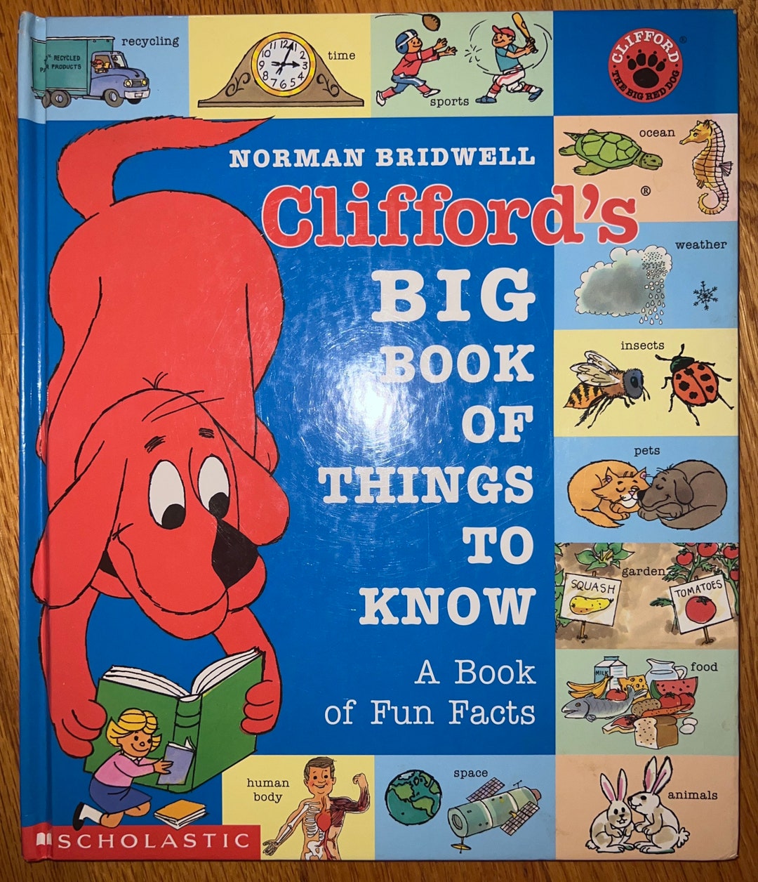 1999 Norman Bridwell Clifford’s Big Book of Things to Know Scholastic ...