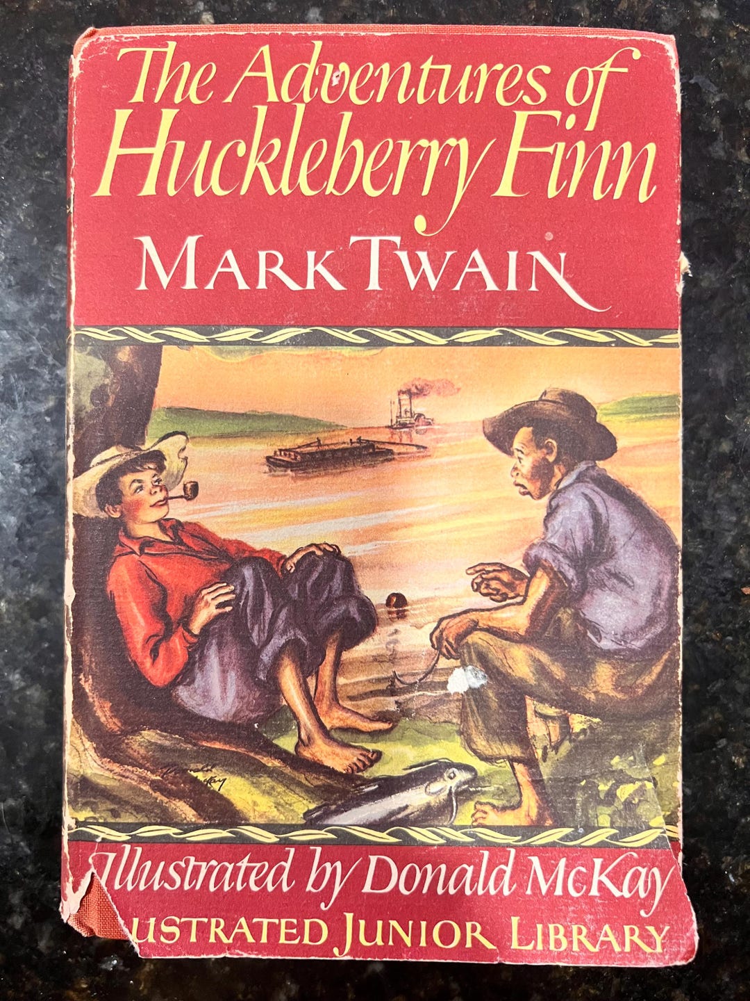 1948 the Adventures of Huckleberry Finn Mark Twain Donald Mckay ...