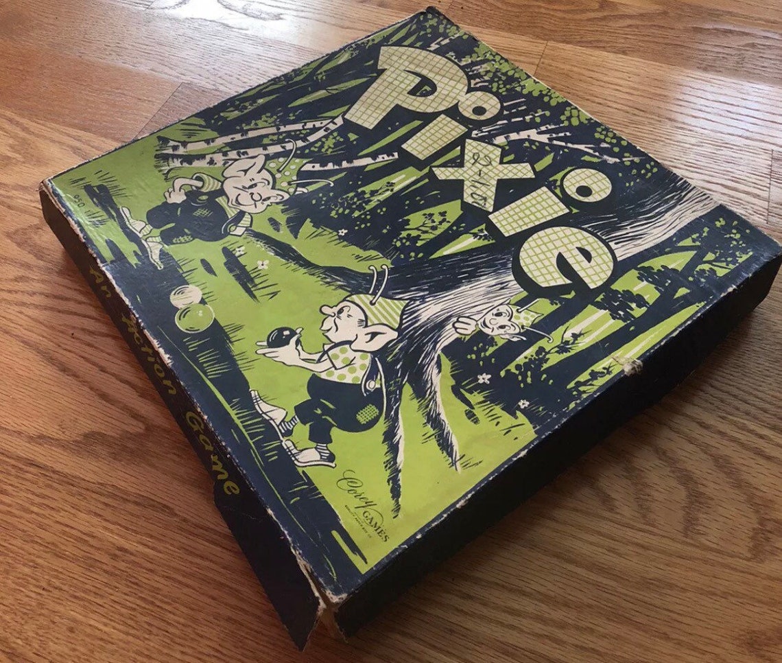 1930 Vintage Pixie Boardgame board game An Action Game Corey | Etsy