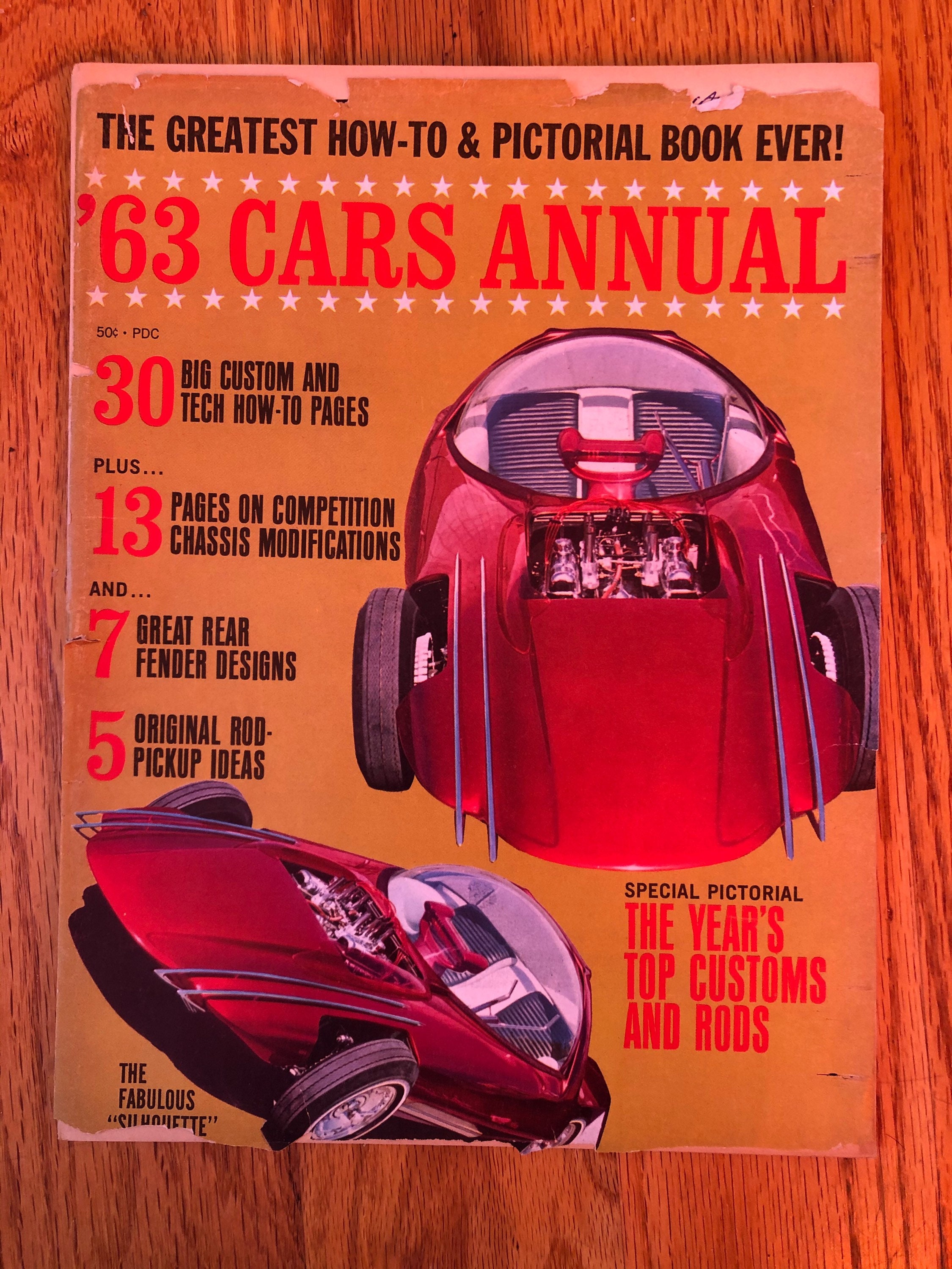 1963 63 Cars Annual Magazine RARE classic car antique | Etsy