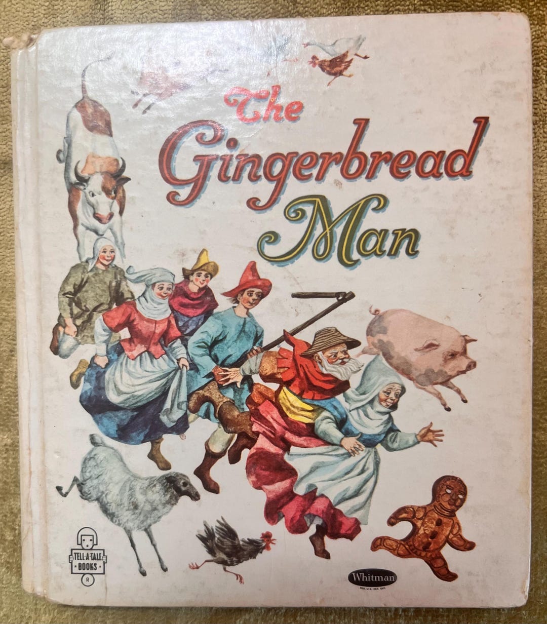 The Gingerbread Man Whitman Tell-a-tale Books 1963 Patricia Martin Zens ...