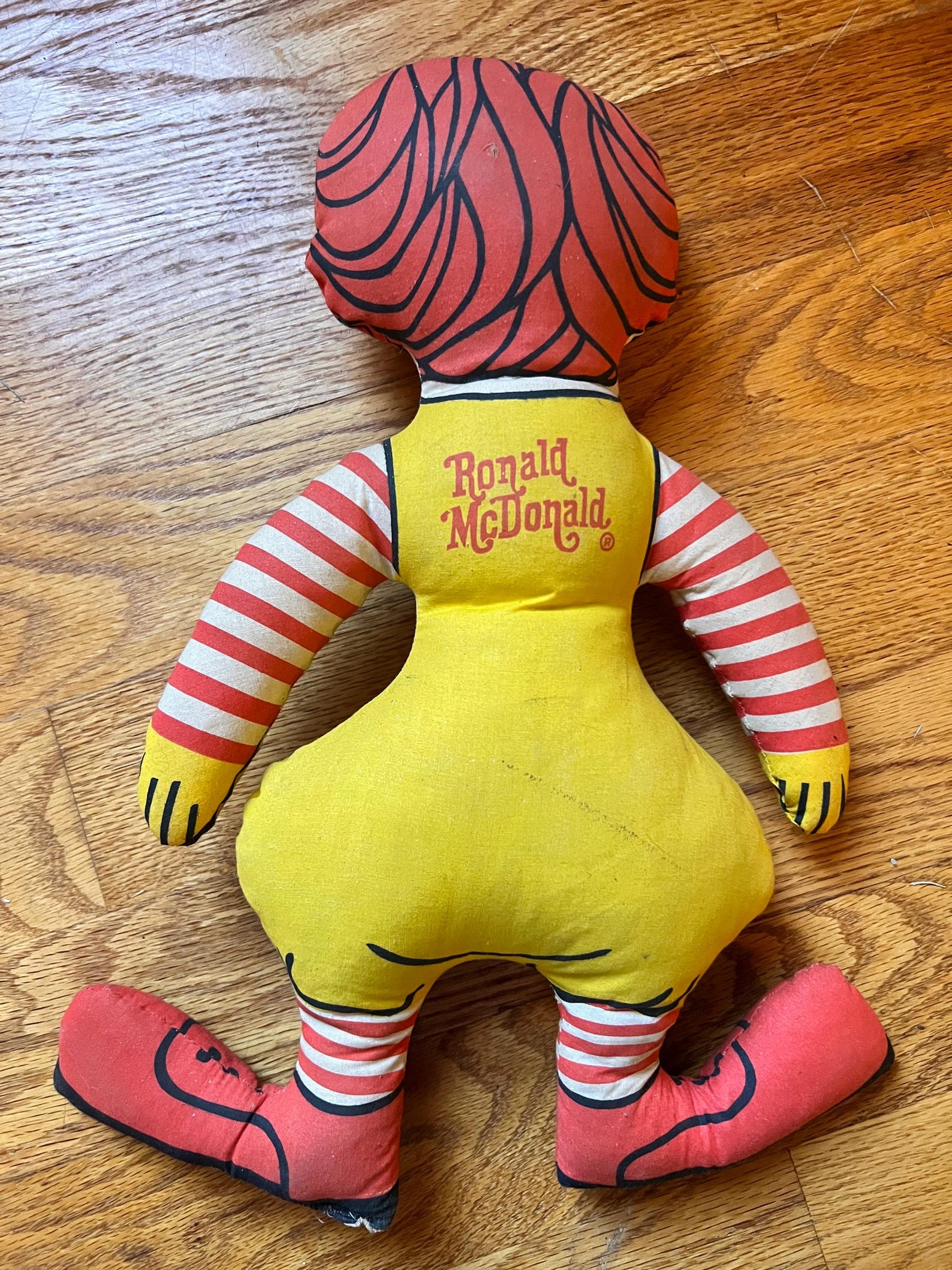 Vintage 1970s Ronald Mcdonald Mcdonalds Stuffed Cloth Doll 16” - Etsy