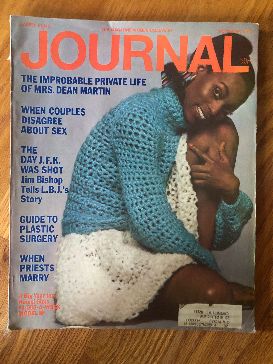 Ladies Home Magazine Journal November 1968 - Etsy