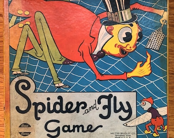Spider and Fly Game - Etsy