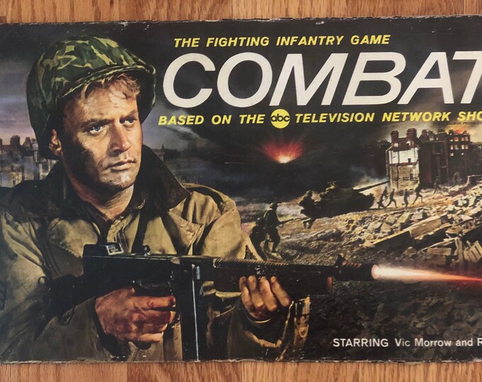 1963 Combat! Board Game the Fighting Infantry Game ABC Tv Show Selmur ...