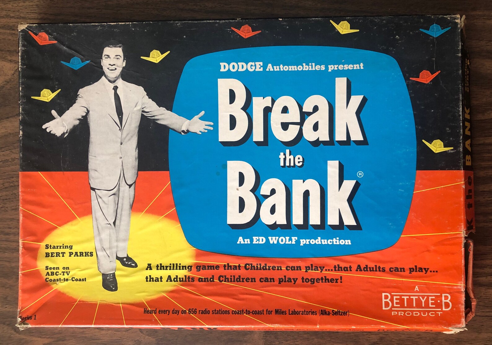 Vintage Break the Bank Board Game 1955 Dodge Presents Bert - Etsy