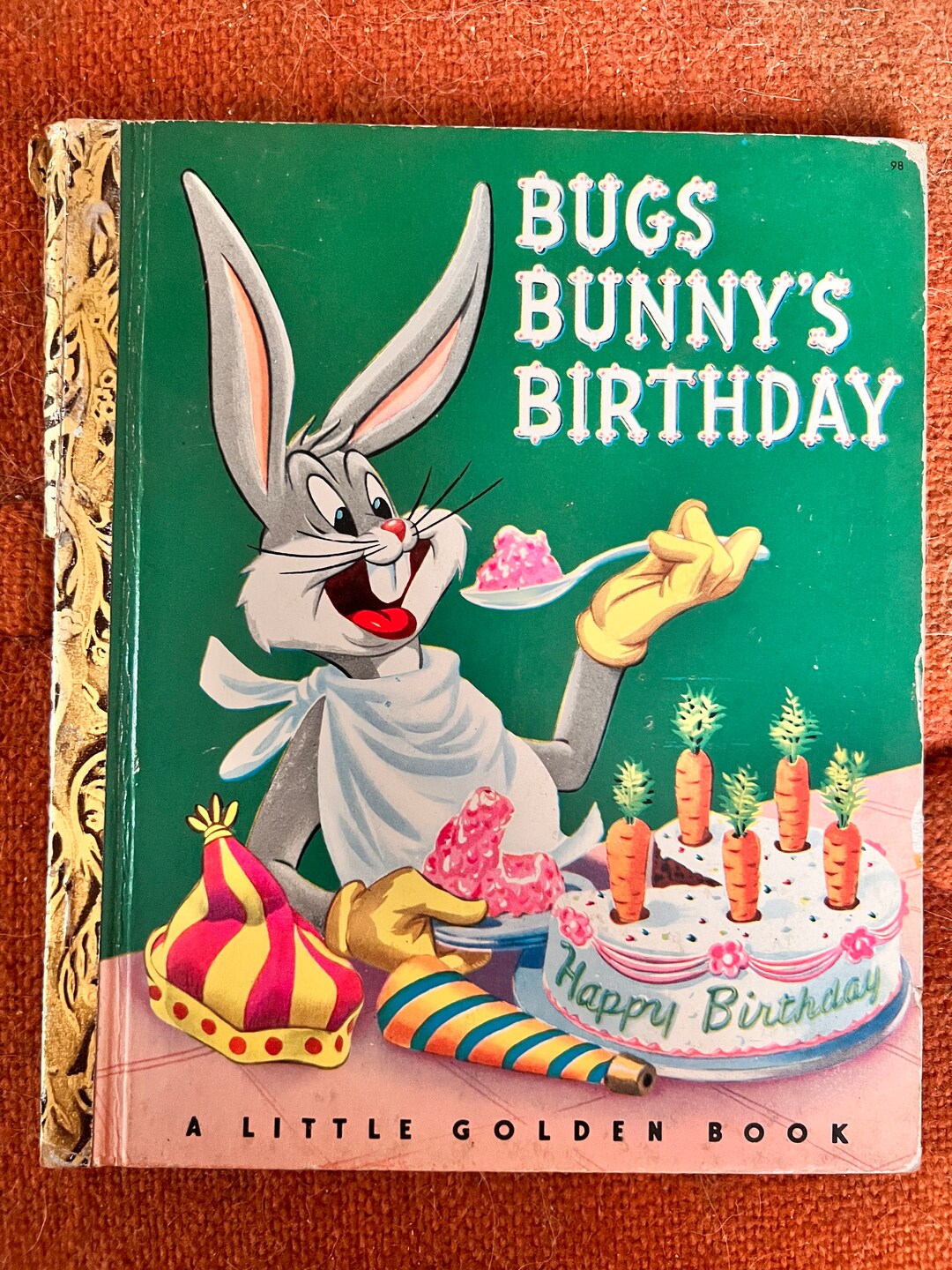 Vintage Bugs Bunny’s Birthday Little Golden Book - Etsy