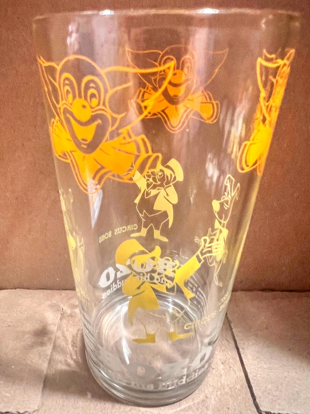 Vintage 1960's Bozo the Clown and His Buddies Promotional Drinking ...