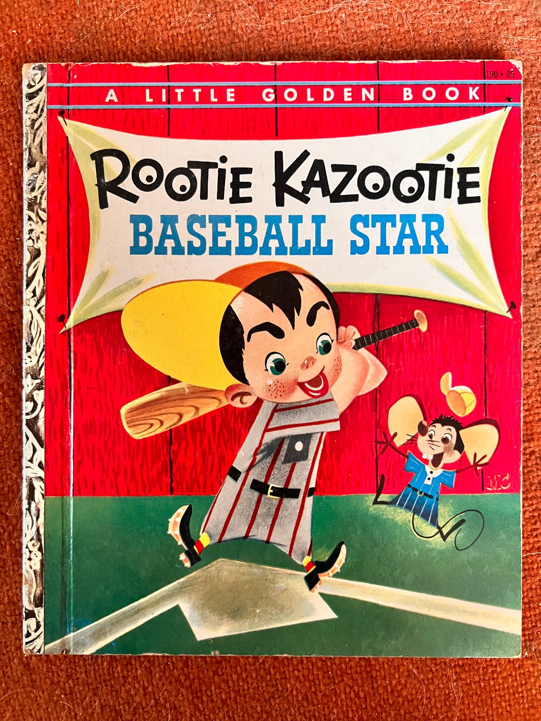 Rootie Kazootie Baseball Star. A Little Golden Book by Steve Carlin - Etsy