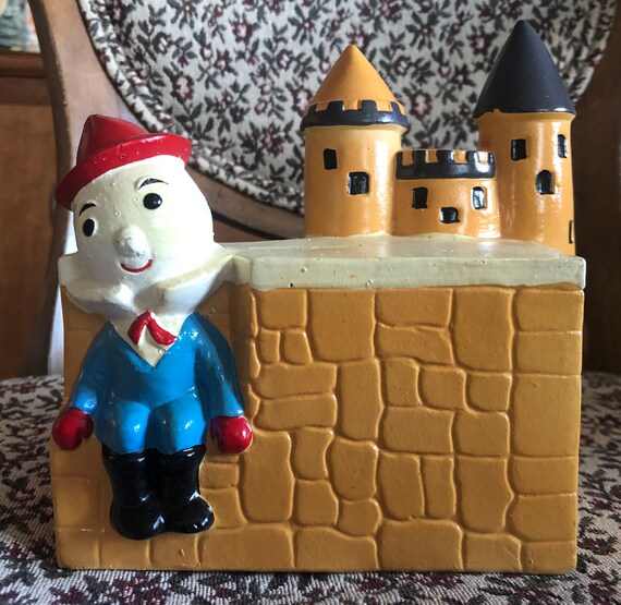 Vintage Humpty Dumpty Castle Still Coin Piggy Penny Bank - Etsy
