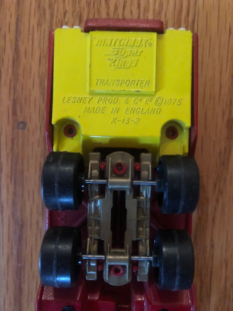 1975 Matchbox Super Kings Transporter Lesney K-13-2 K-114 - Etsy