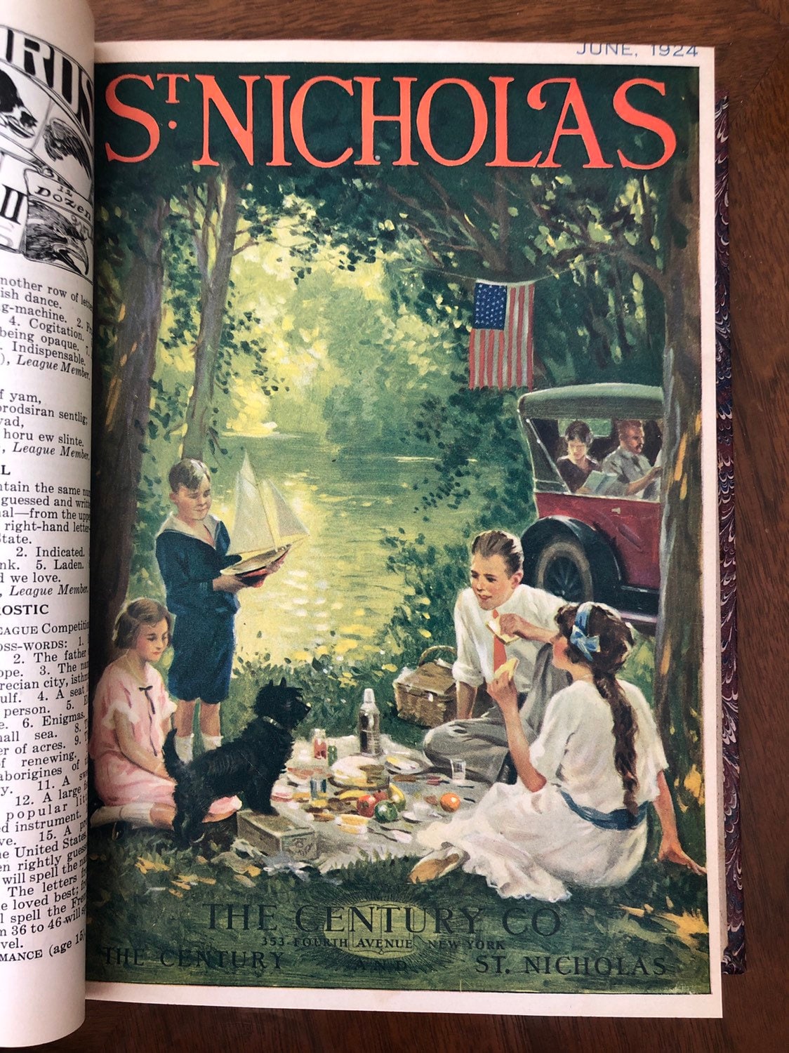 St. Nicholas Illustrated Magazine for Boys and Girls Vol LI | Etsy
