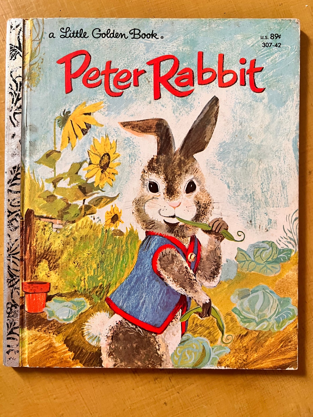 1970 Peter Rabbit Little Golden Book - Etsy