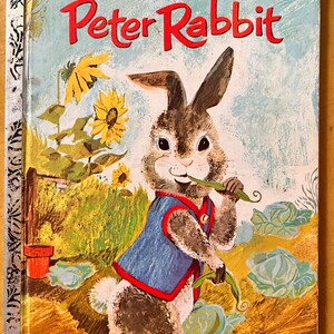 1970 Peter Rabbit Little Golden Book - Etsy
