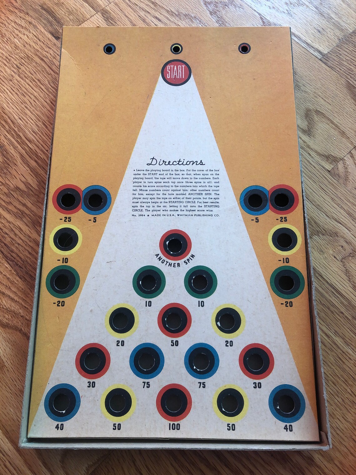 Vintage 1930s Tip Top Spin-nit Game Whitman Publishing Top - Etsy