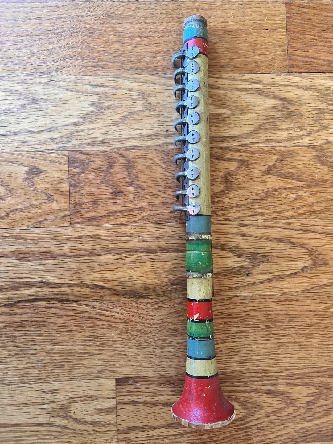 Antique Wooden Wood Children’s Recorder Flute Horn Working 16” - Etsy