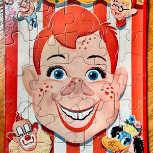 Howdy Doody: 3 Puzzles Milton Bradley Kagran Complete - Etsy