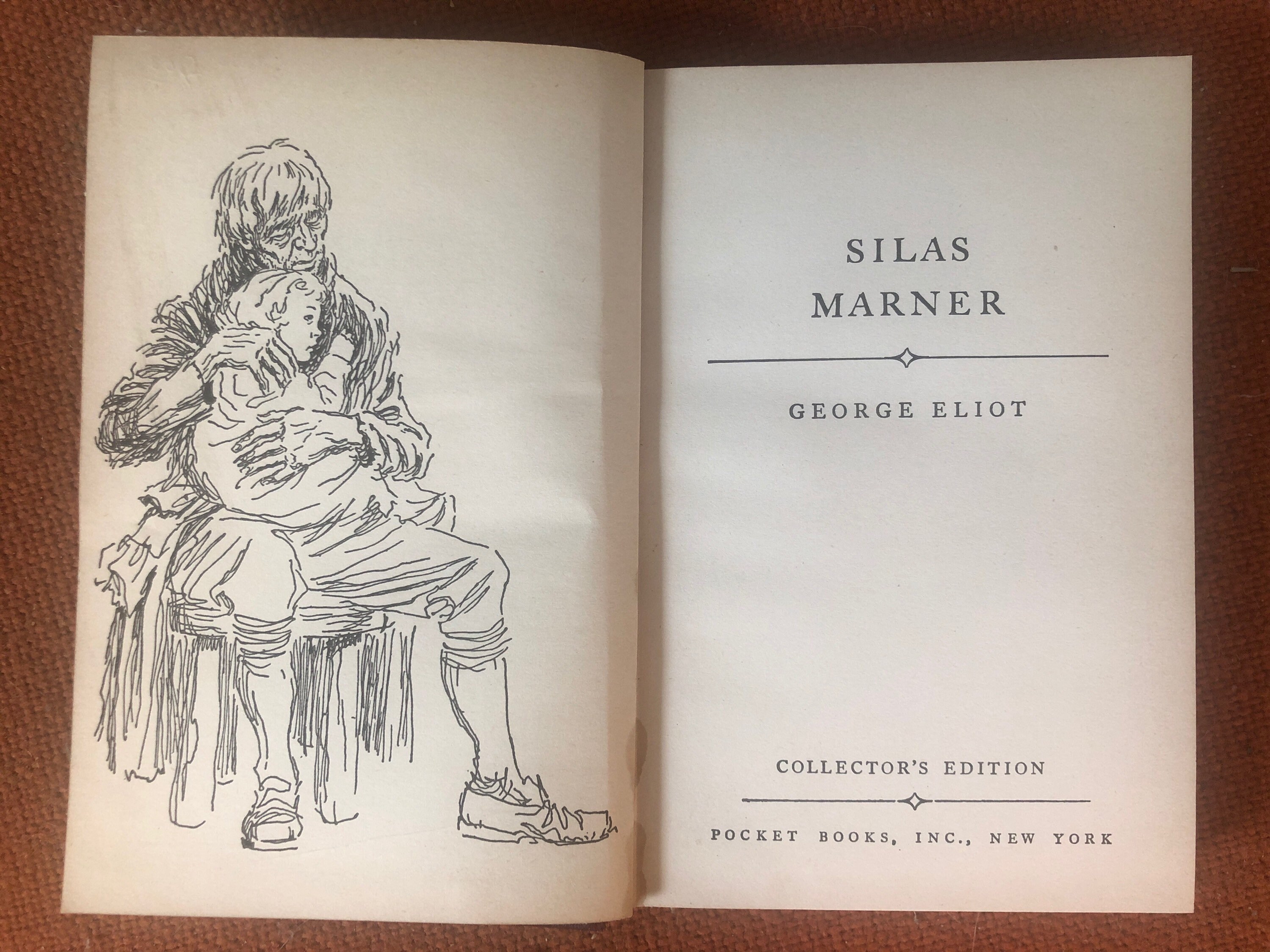 Silas Marner George Eliot Collectors Edition Pocket Books inc | Etsy