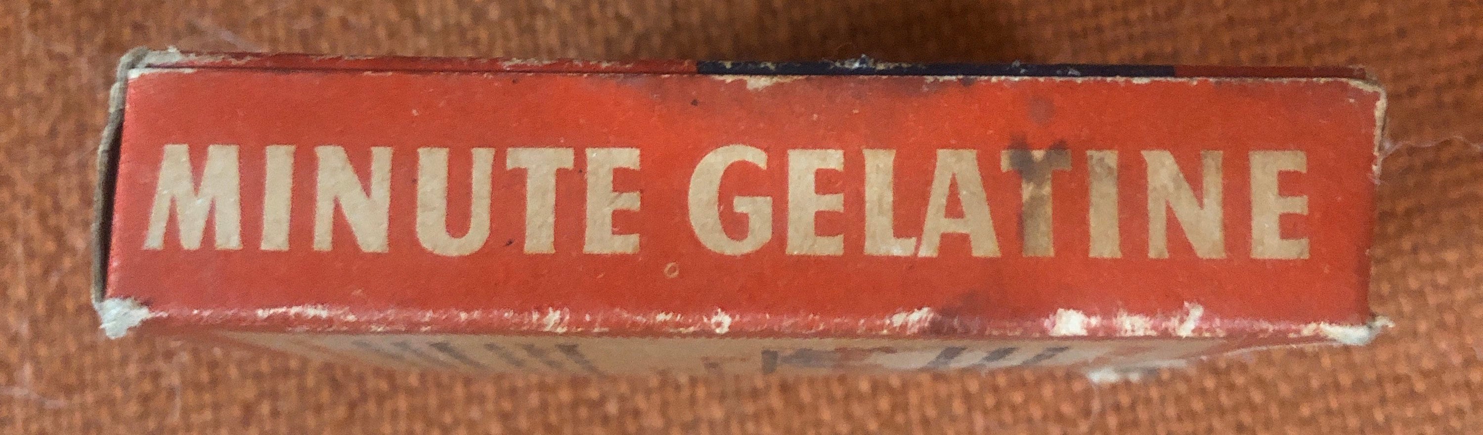 War Vintage Antique Minute Plain Gelatine Box Package Packets - Etsy UK