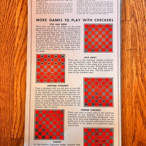 1969 Whitman Checkers and Chinese Checkers - Etsy