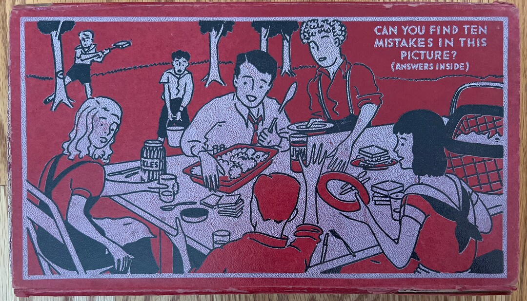 Vintage Antique Eagle Pencil Co. Pencil Box School Box Picture Puzzles ...