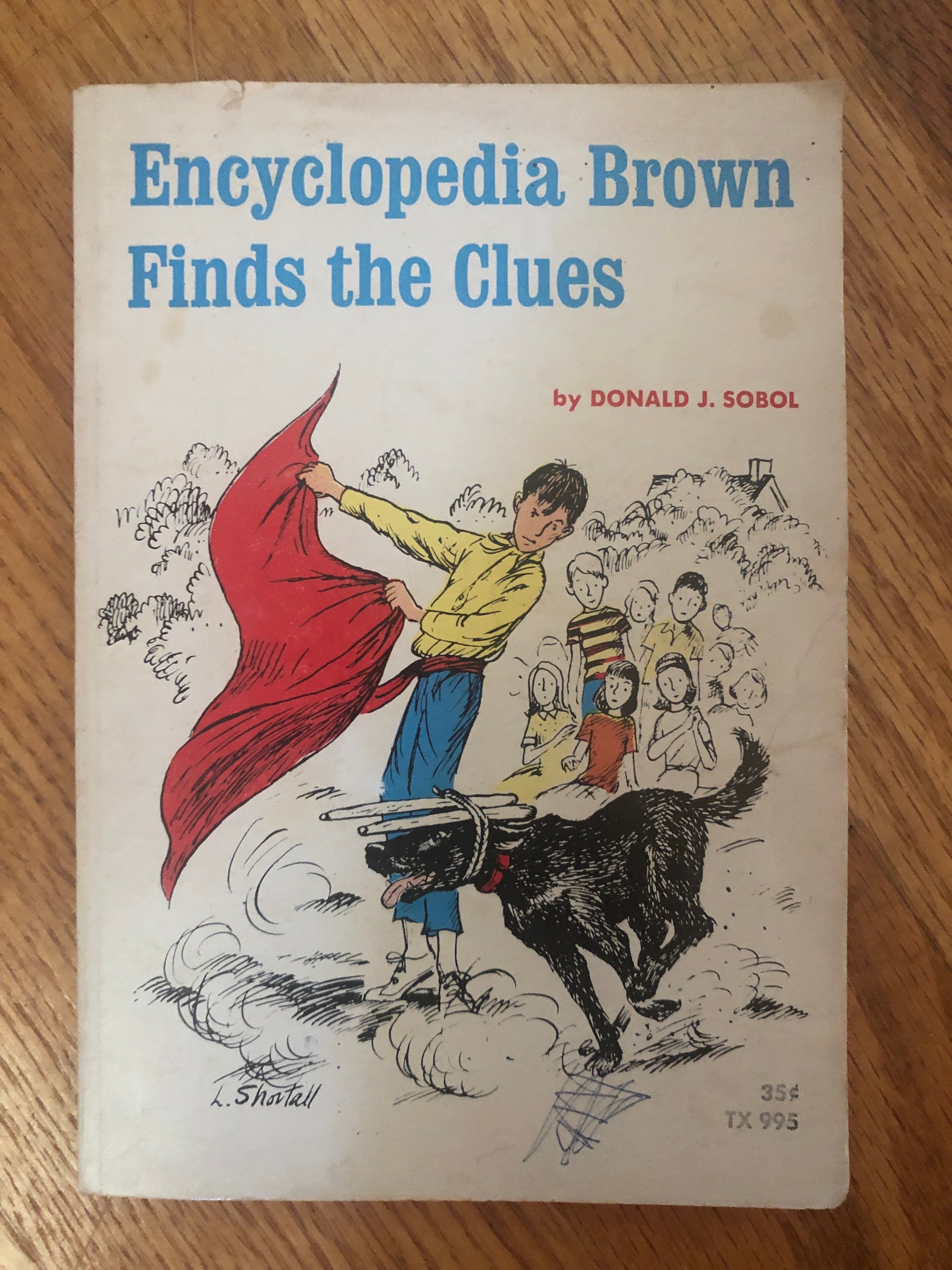 Vintage 1966 Scholastic Books Encyclopedia Brown Finds the | Etsy