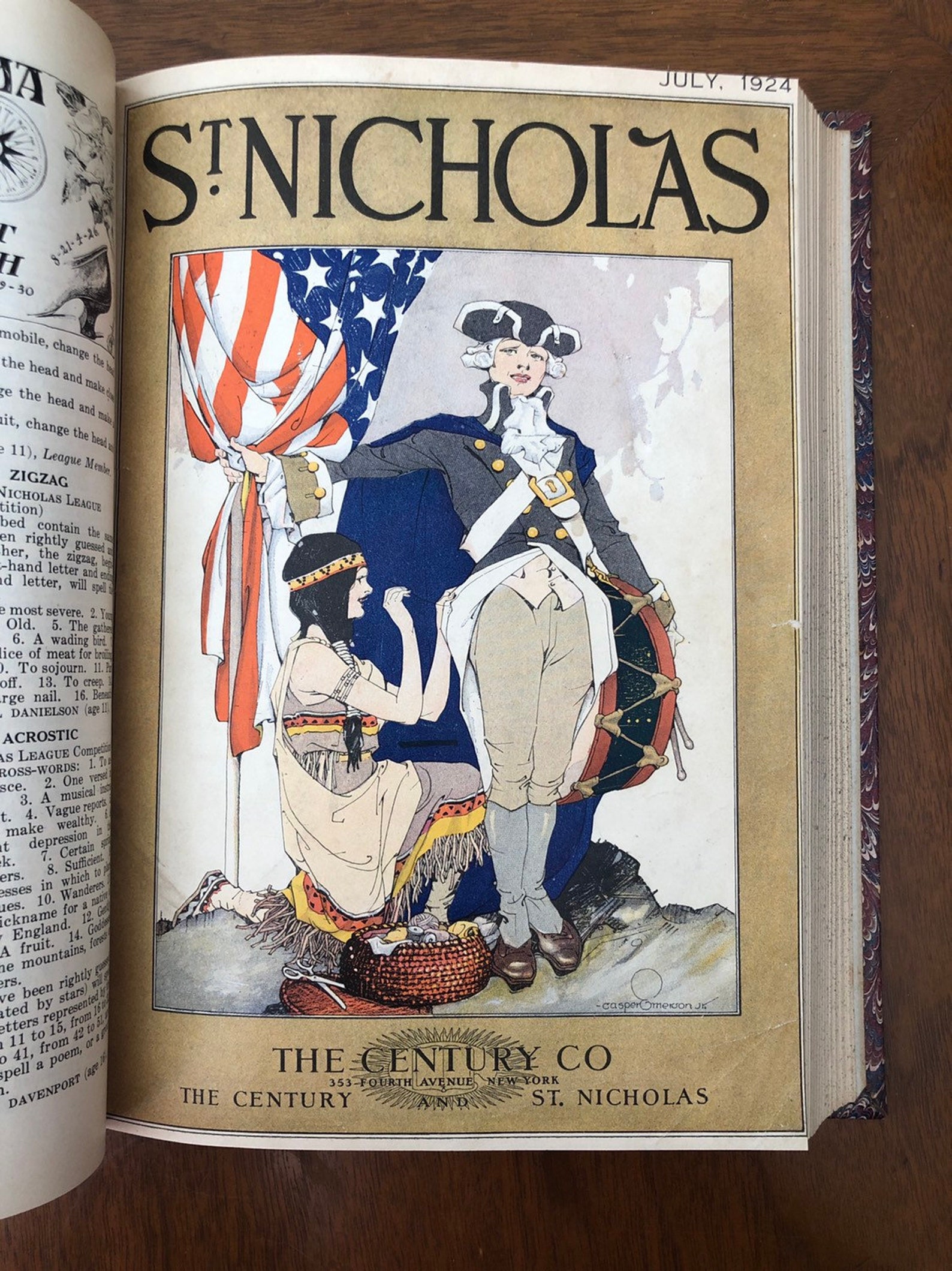 St. Nicholas Illustrated Magazine for Boys and Girls Vol LI | Etsy