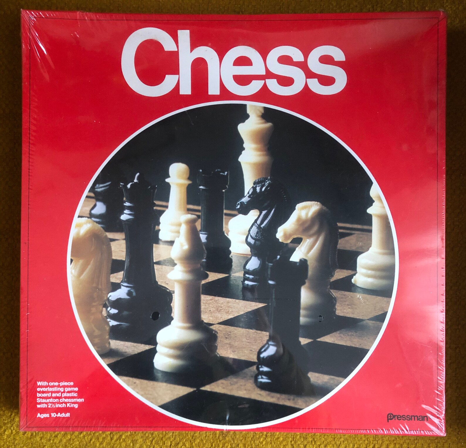 NOS Sealed 1978 Pressman Chess Set Game Board New - Etsy