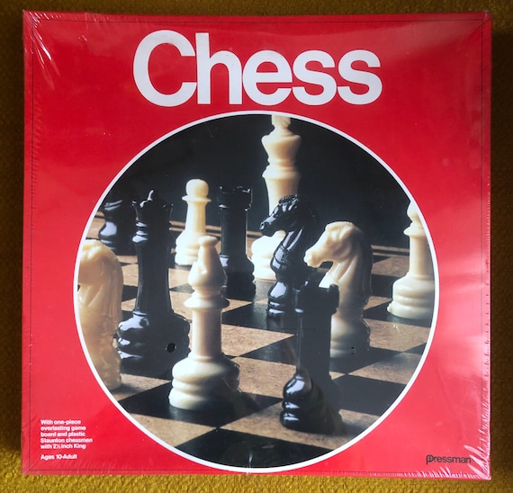NOS Sealed 1978 Pressman Chess Set Game Board New - Etsy