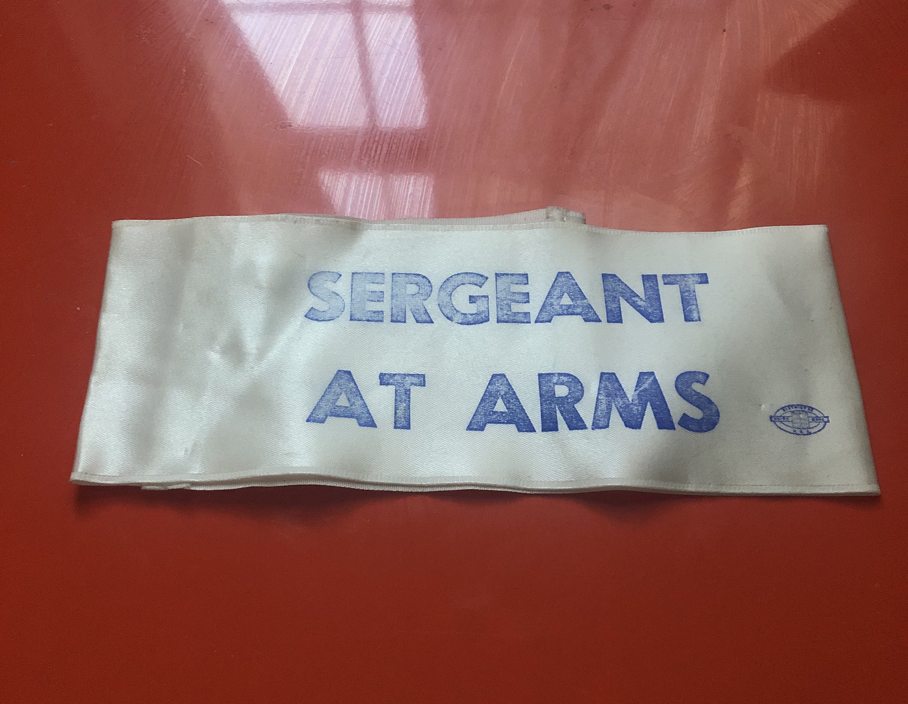 Vintage Sergeant at Arms Ribbon Pin - Etsy