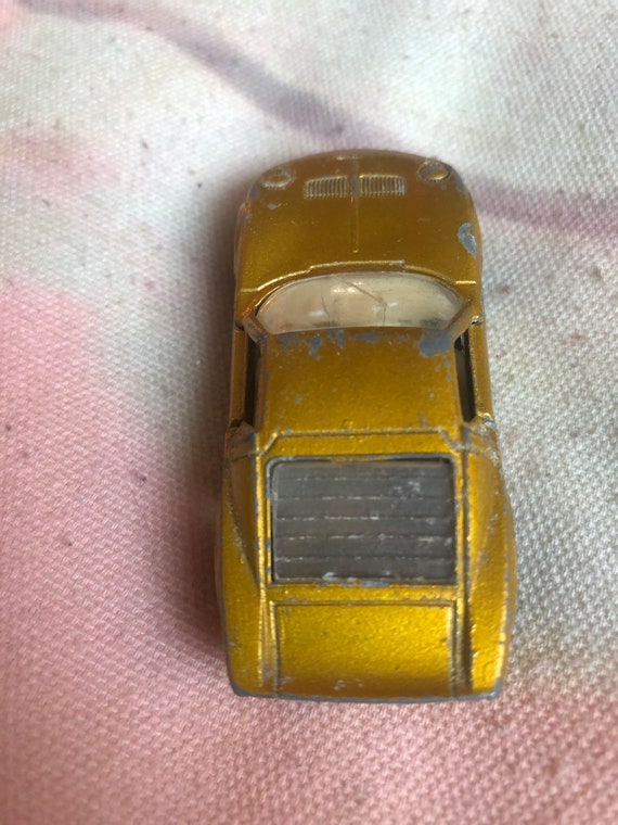 Golden gold Vintage Matchbox Series No 33 Lamborghini Miura toy car ...