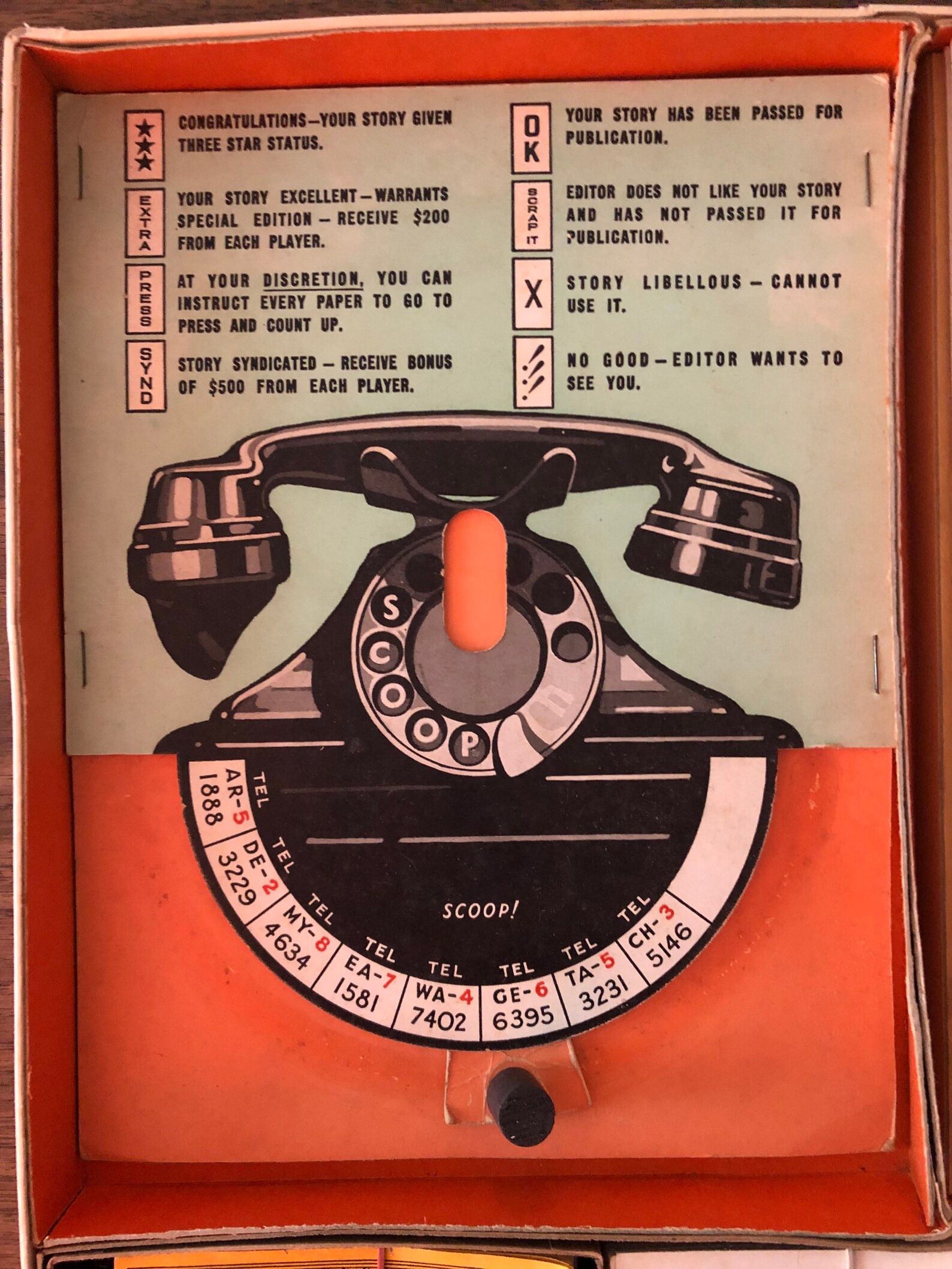 1956 Scoop the Publish Your Own Newspaper Game Parker - Etsy