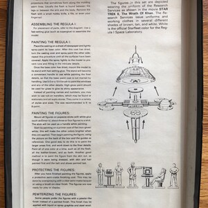 1983 Star Trek II Wrath of Khan FASA Space Laboratory Regula One and ...