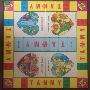 1963 Tammy the Game Board Game Tammy the Doll IDEAL - Etsy