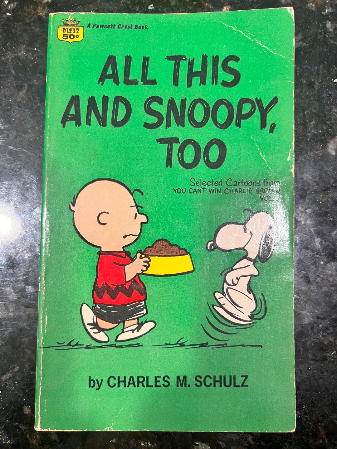 1969 Vintage Peanuts Charlie Brown All This and Snoopy, Too Paperback ...