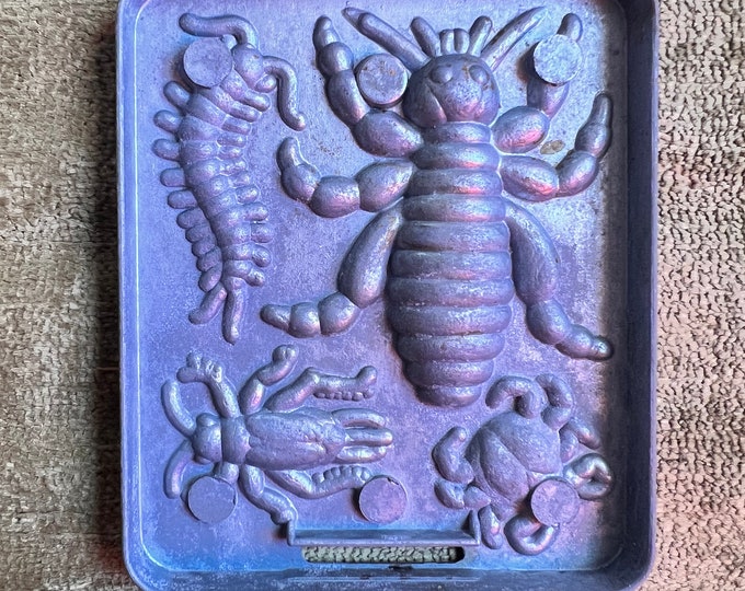 Vintage Mattel Thingmaker Molds - 1960s Toys - Bugs, Insects, Anatomy ...