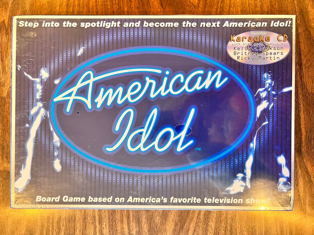 American Idol Board Game Sealed - Etsy