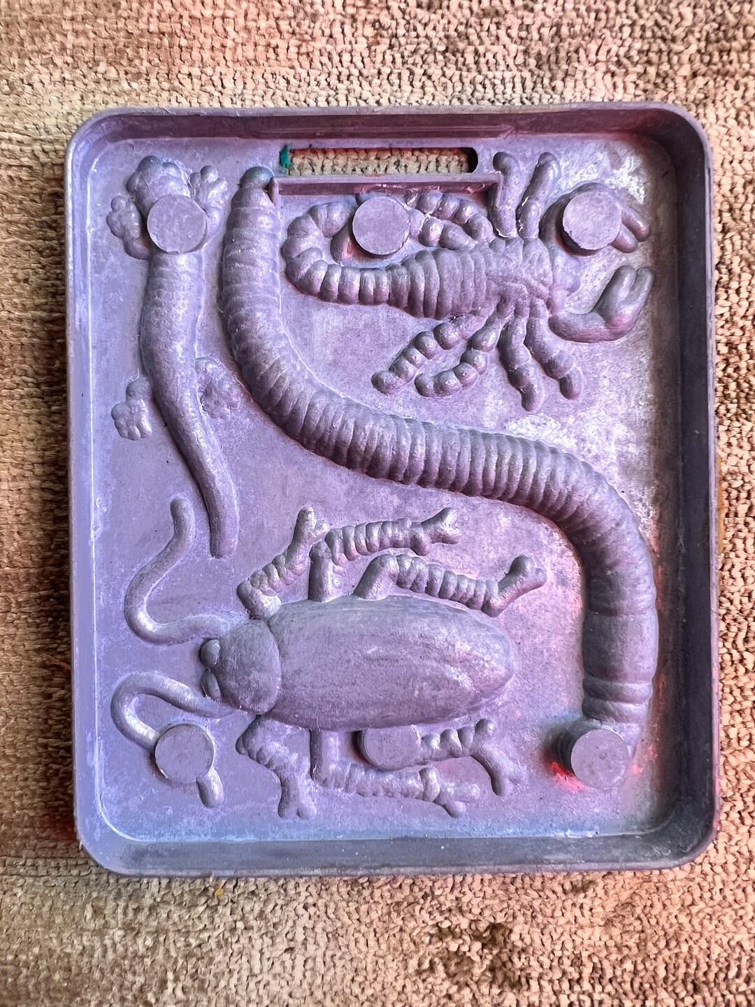 Vintage Mattel Thingmaker Molds - 1960s Toys - Bugs, Insects, Anatomy ...