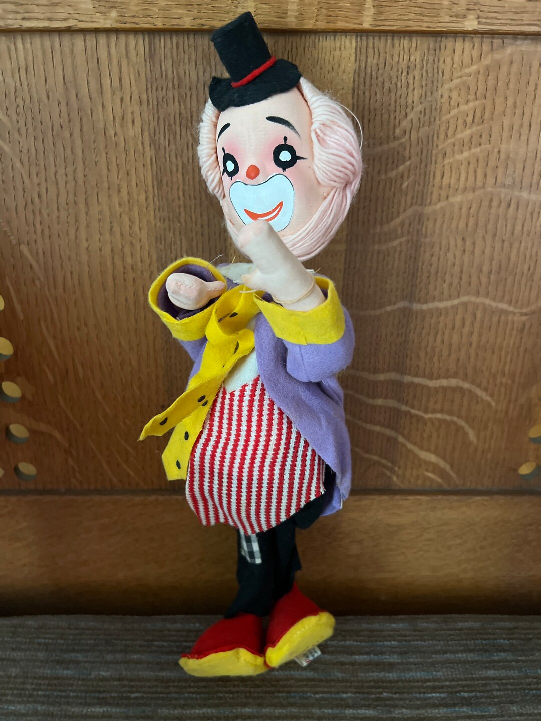 Vintage Holiday Fair Clown Poseable Doll Hobo Clowns - Etsy