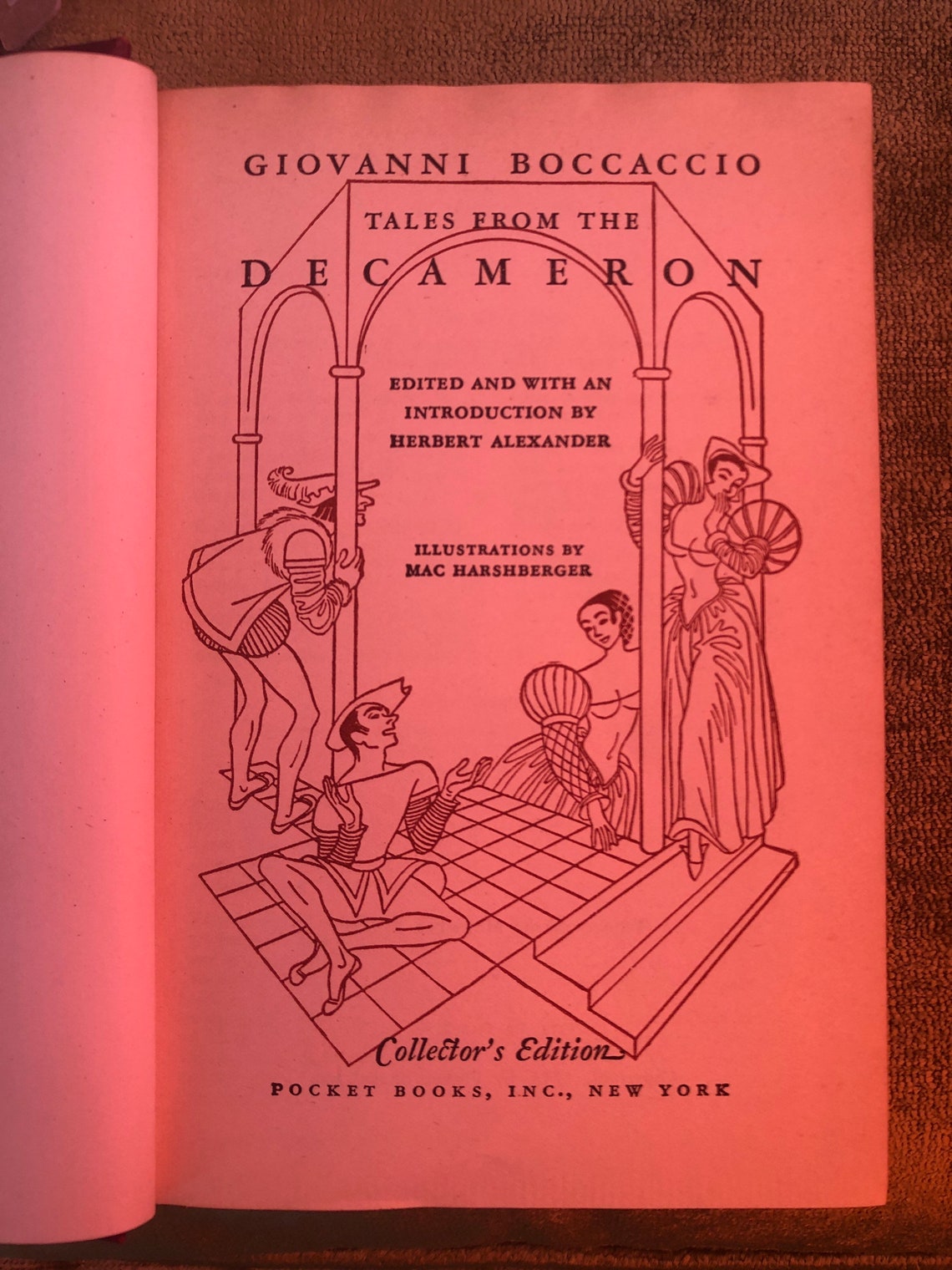 1948 Tales From the Decameron Giovanni Boccaccio Pocket Books - Etsy