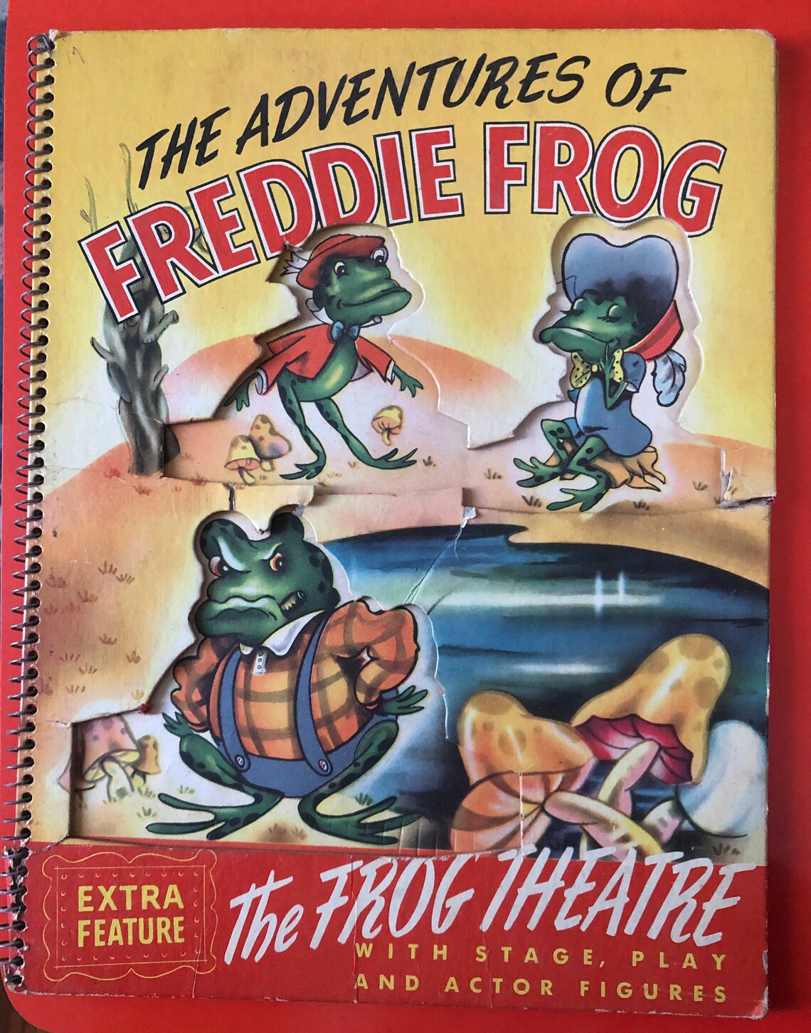 Adventures of Freddie Frog Child Mary Sable Margaret by - Etsy