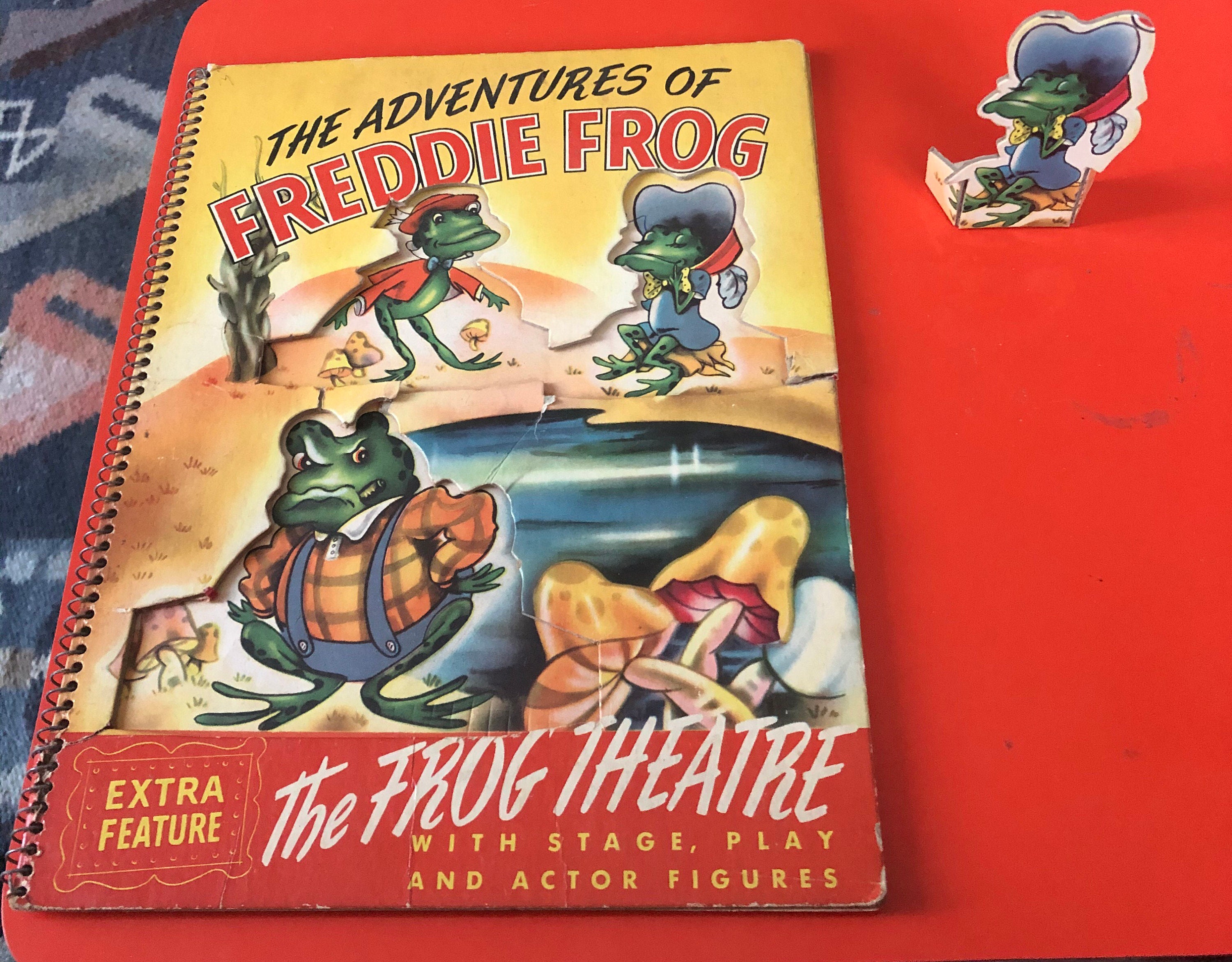 Adventures of Freddie Frog Child Mary Sable Margaret by | Etsy