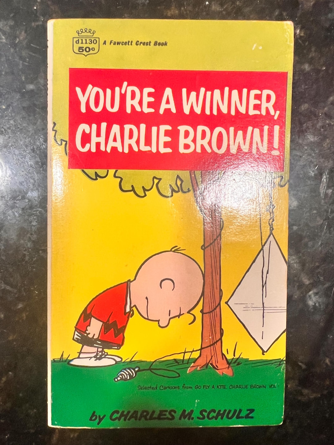 Vintage 1960 Peanuts Charlie Brown Youre a Winner Charlie Brown ...