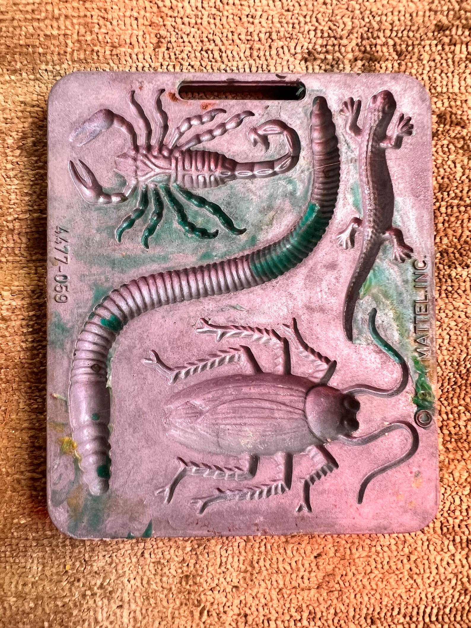 Vintage Mattel Thingmaker Molds - 1960s Toys - Bugs, Insects, Anatomy ...