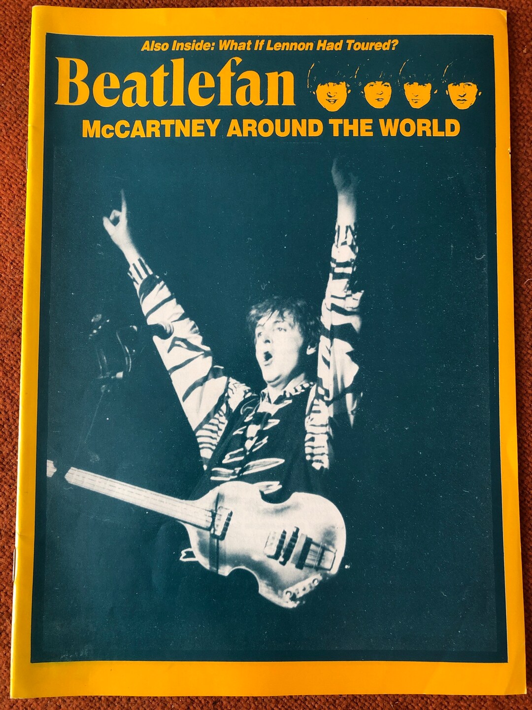 Beatlefan Beatles Fanzine Magazine Mccartney Around the World - Etsy