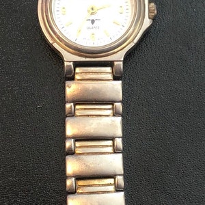 Vintage Sergio Valente Quartz Stainless Steel Watch PC21 - Etsy