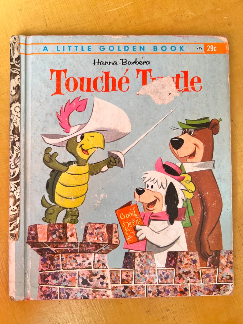 1962 Touché Turtle Little Golden Book - Etsy